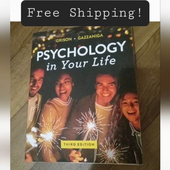 Grison Gazzaniga | Other | Psychology In Your Life Textbook | Poshmark
